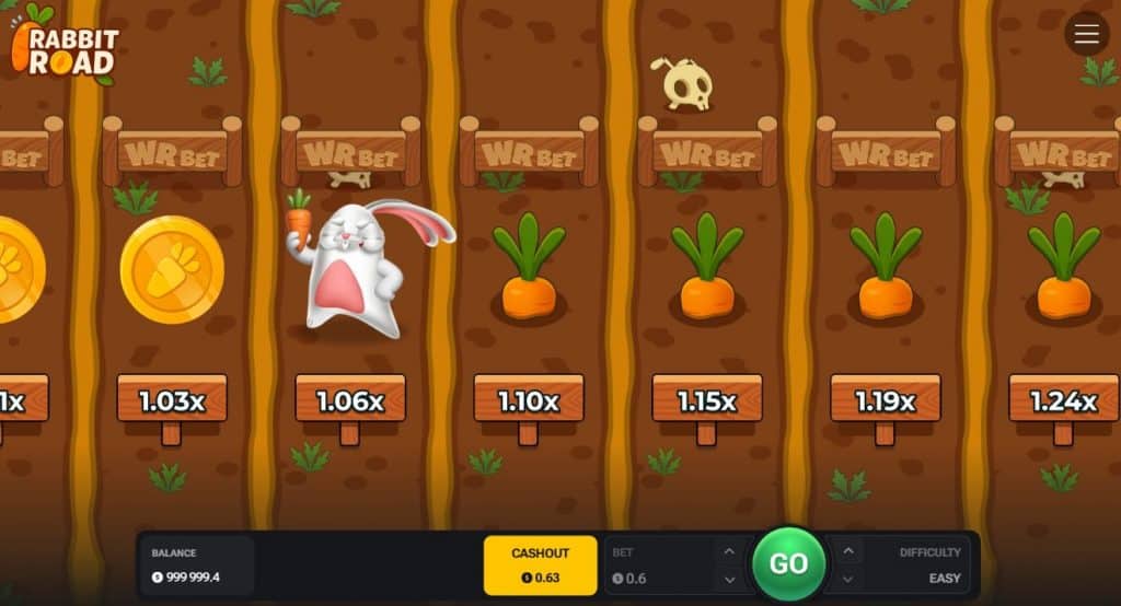 Rabbit Road Spilleautomat 🎲 RTP 95.5% | Demo Gratis i App